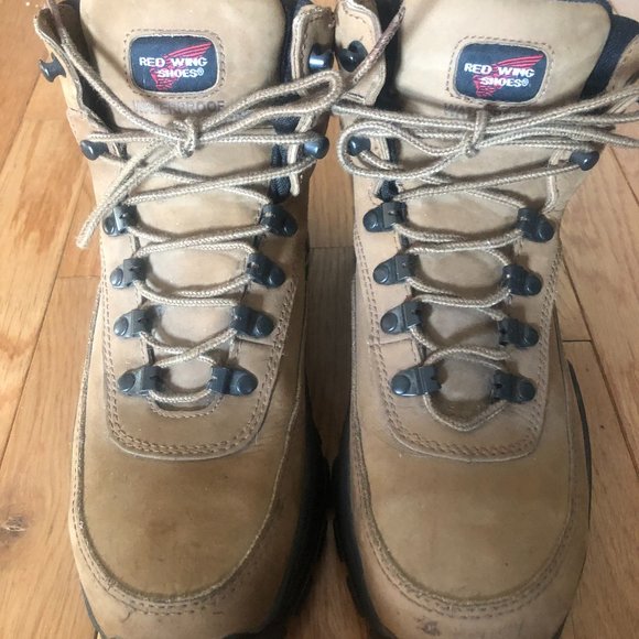 Red Wing Shoes | Shoes | Red Wing Steel Toe Work Boots Size 75 | Poshmark